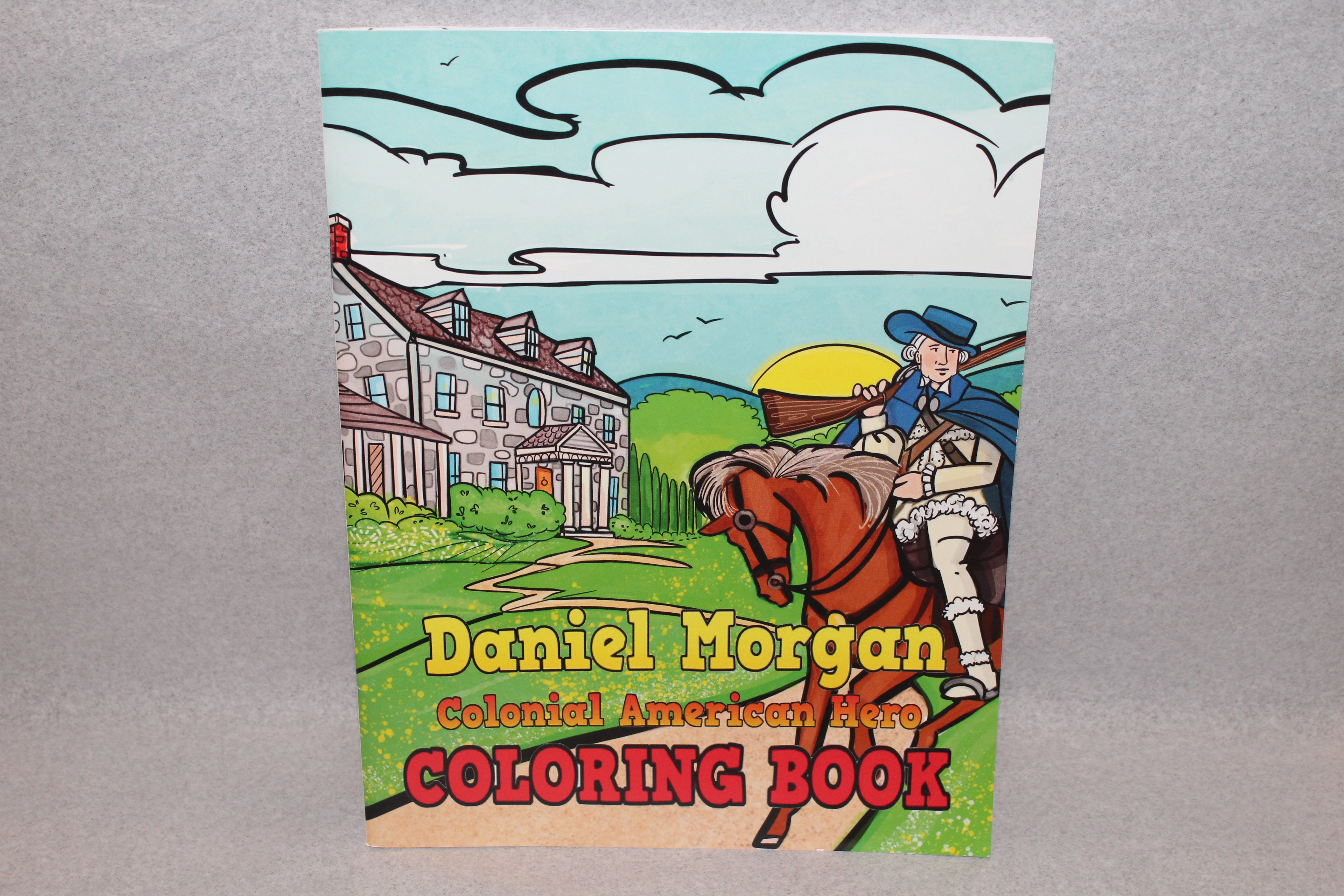 colonial america coloring book